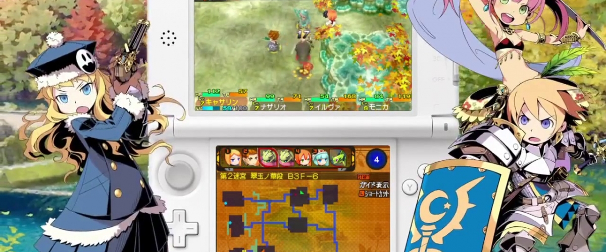 Etrian Mystery Dungeon brings rougelike dungeon-crawling to 3DS this ...