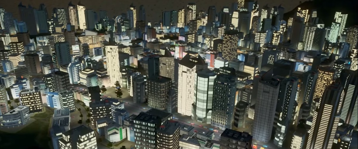 Cities: Skylines After Dark trailer shows towns still function at night ...