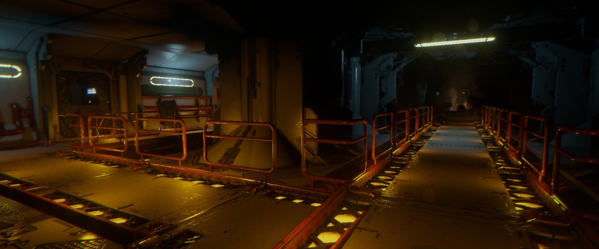 Step into another creepy spaceship in first-person survival-horror game ...