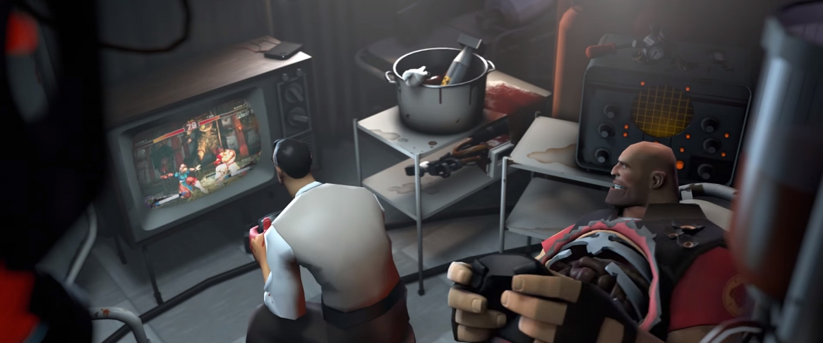 Valve recruits Team Fortress 2 mercs for Steam Link video | Shacknews