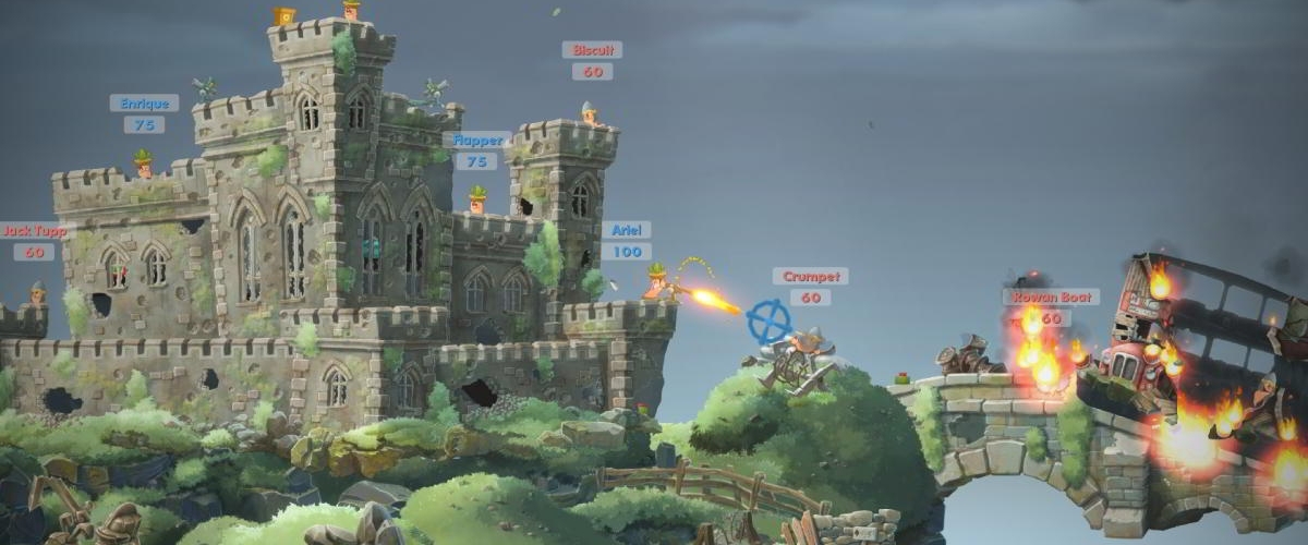 E3 2016: Worms WMD Gameplay and Interview with Bethany Aston from Team ...