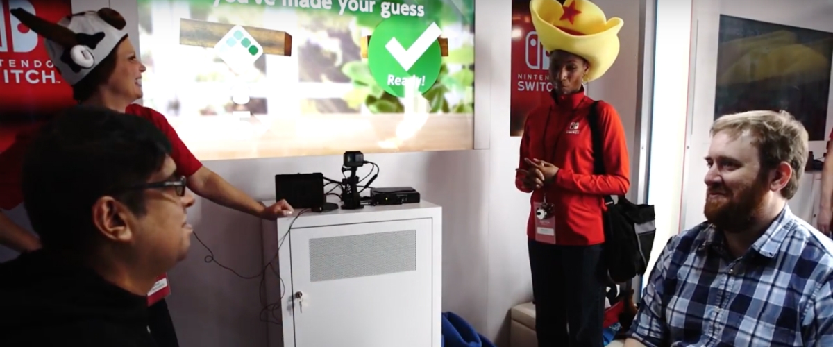 Nintendo Switch: 1-2-Switch Milking Cows and Feeling Balls Gameplay ...