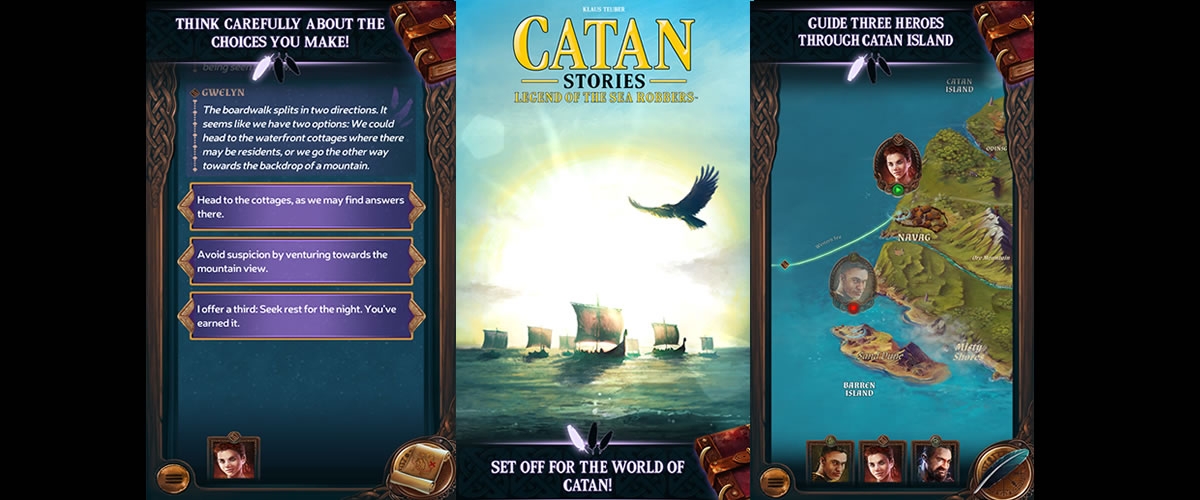 Catan Studio Releases Series' First Text-Based Game Catan Stories ...