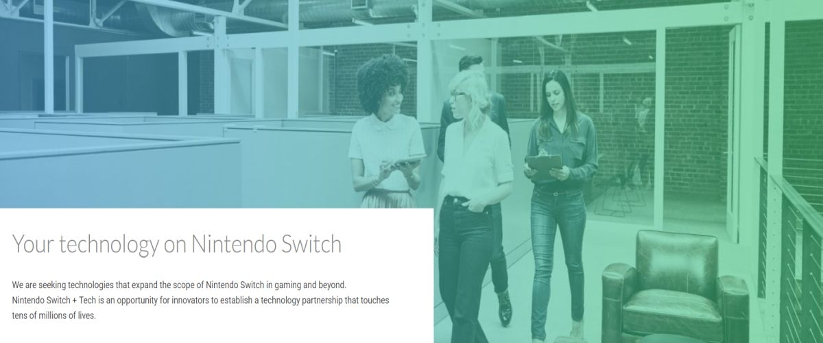 Nintendo Switch + Tech Program To Seed Startups For Hardware ...