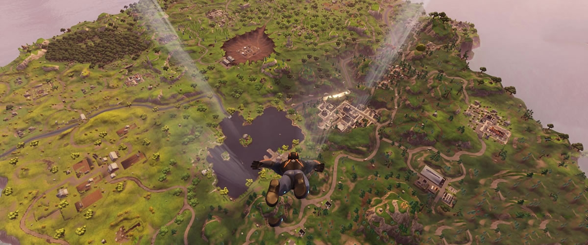 Tomato Town Treasure Map Challenge and Battle Star Location - Fortnite ...