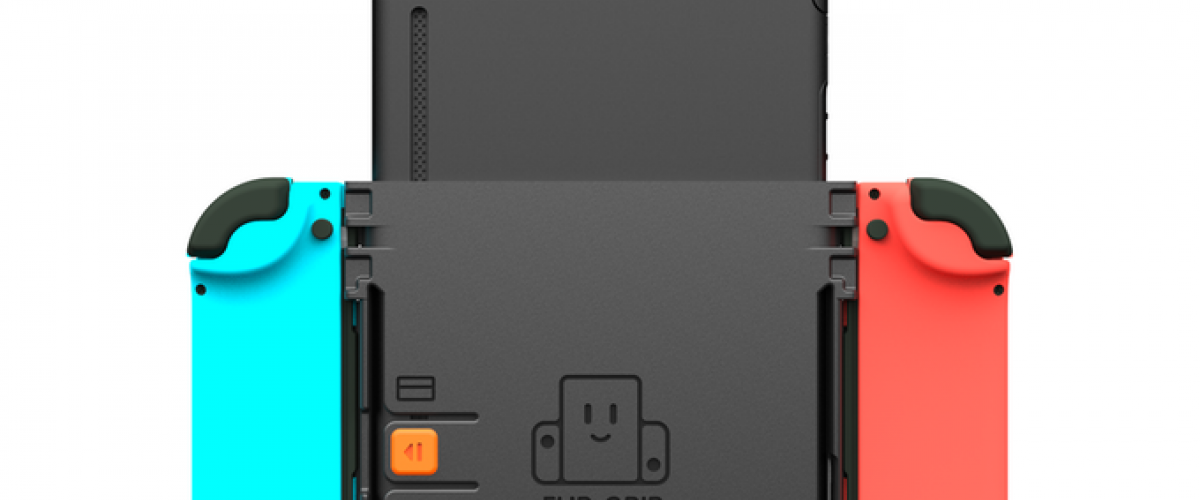 Flip Grip Nintendo Switch Accessory Funded, Makes Playing Vertically A ...