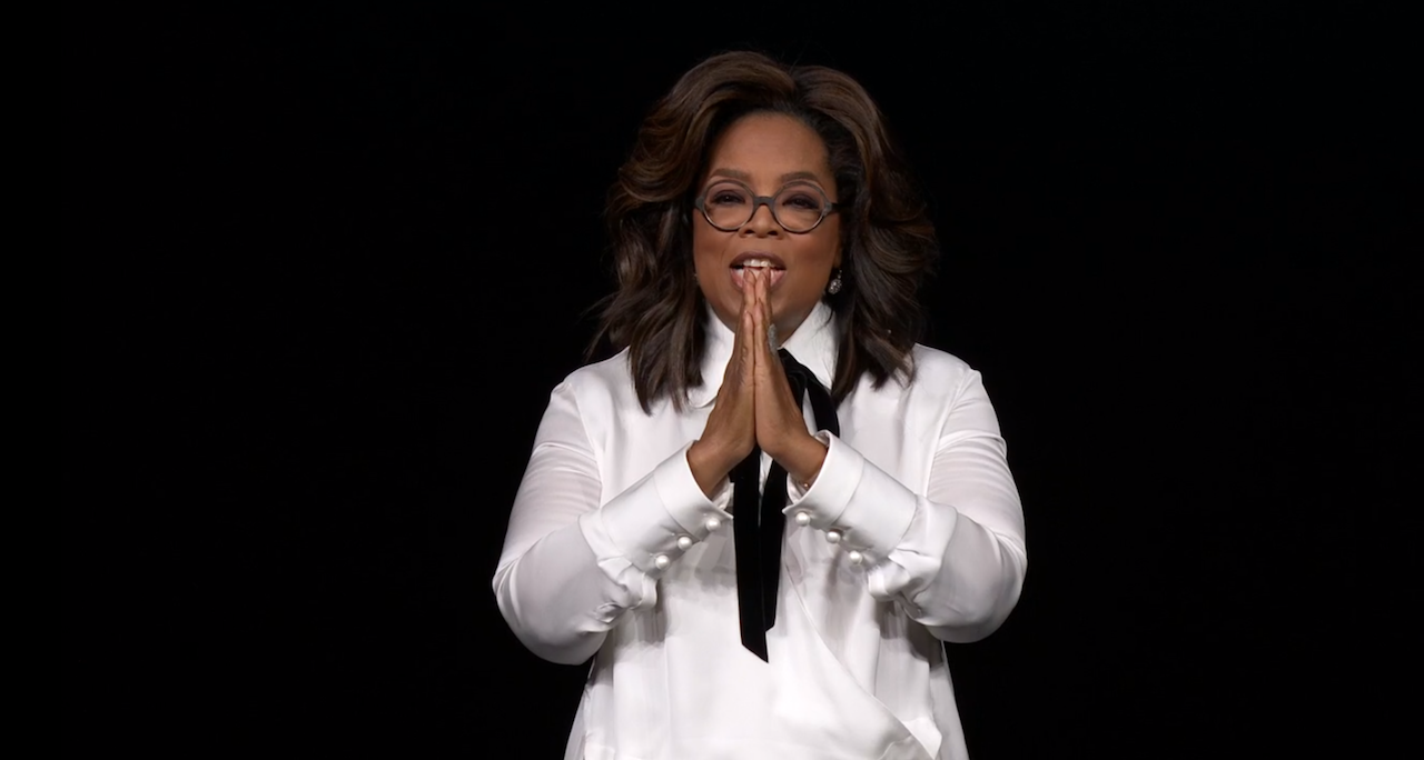 Oprah Winfrey takes the stage at Apple TV+ Special Event | Shacknews