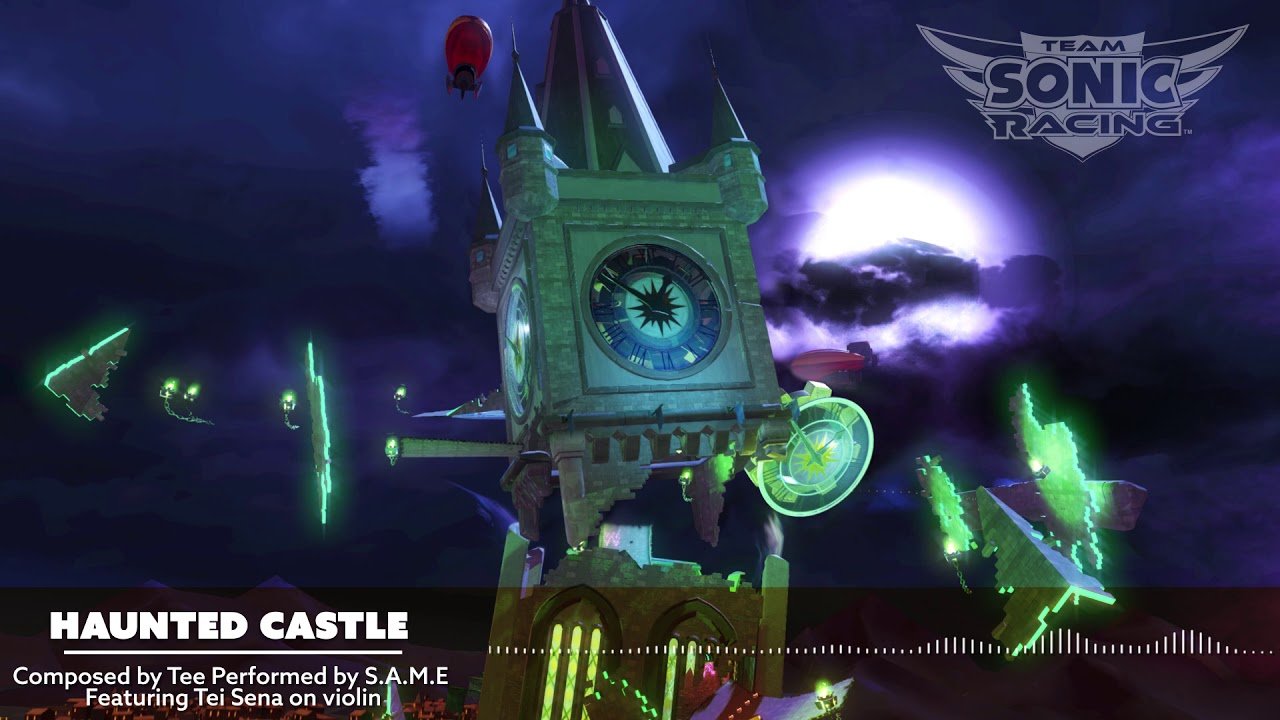 Sega debuts spooky Team Sonic Racing track "Haunted Castle" | Shacknews