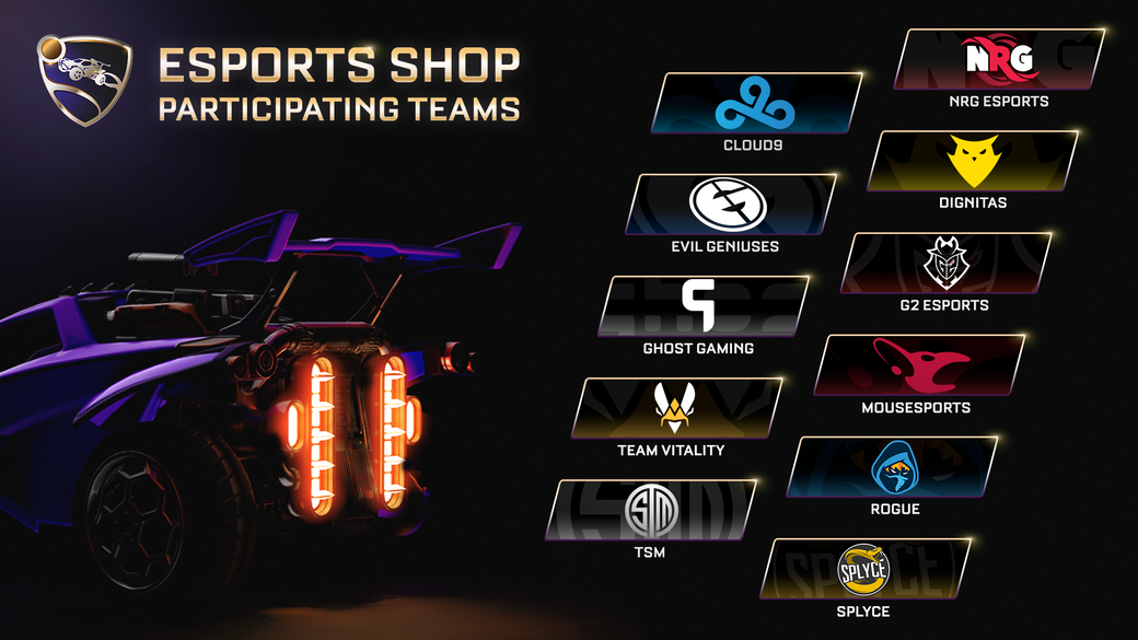 Rocket League details new Esports Shop | Shacknews