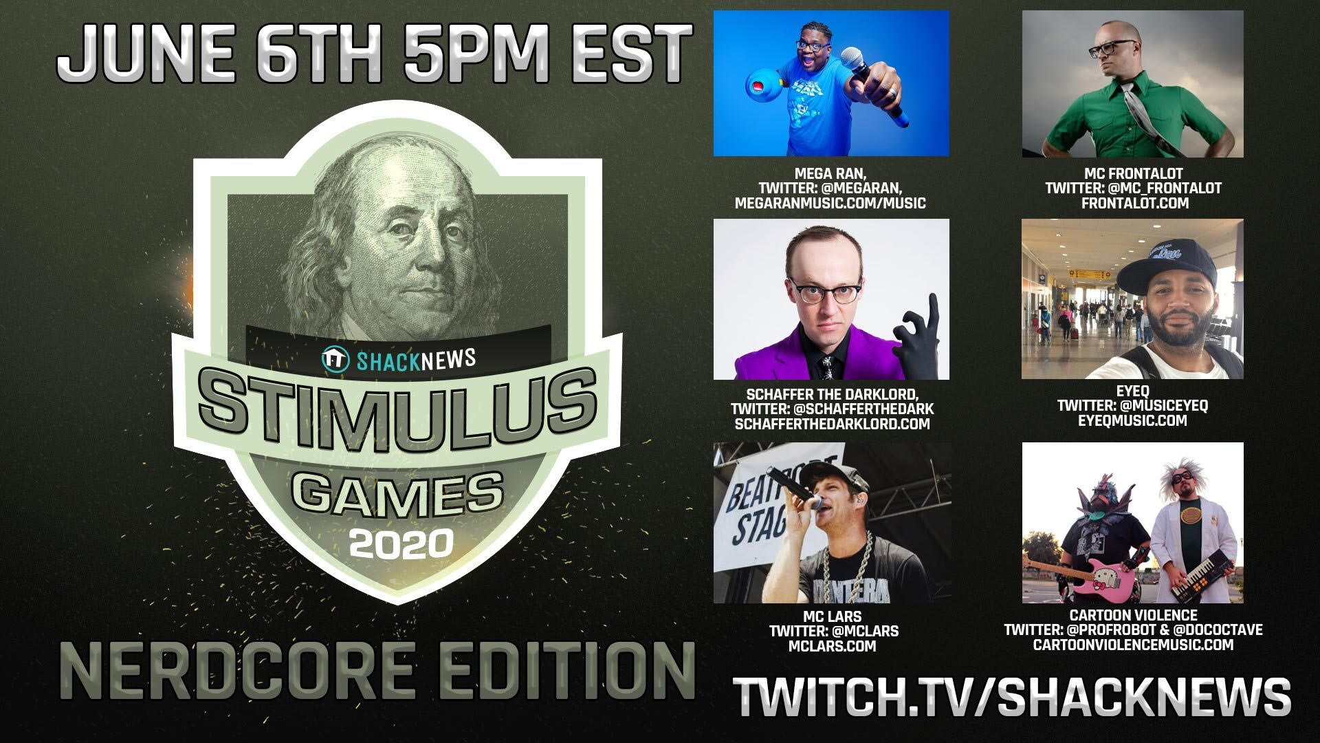 Shacknews Stimulus Games: Nerdcore edition | Shacknews