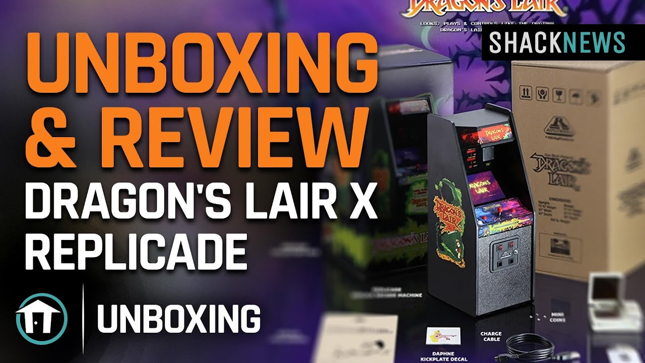 Unboxing & review: Dragon's Lair X Replicade | Shacknews