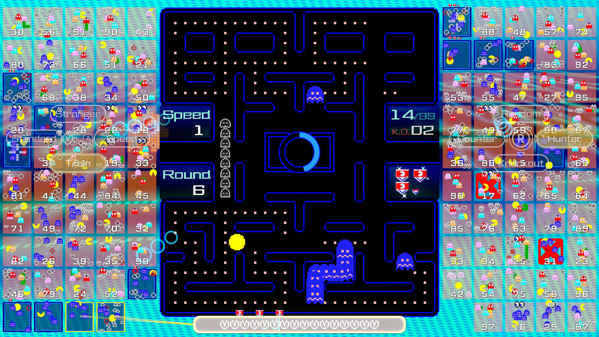 How Shield Badges work - PAC-MAN 99 | Shacknews