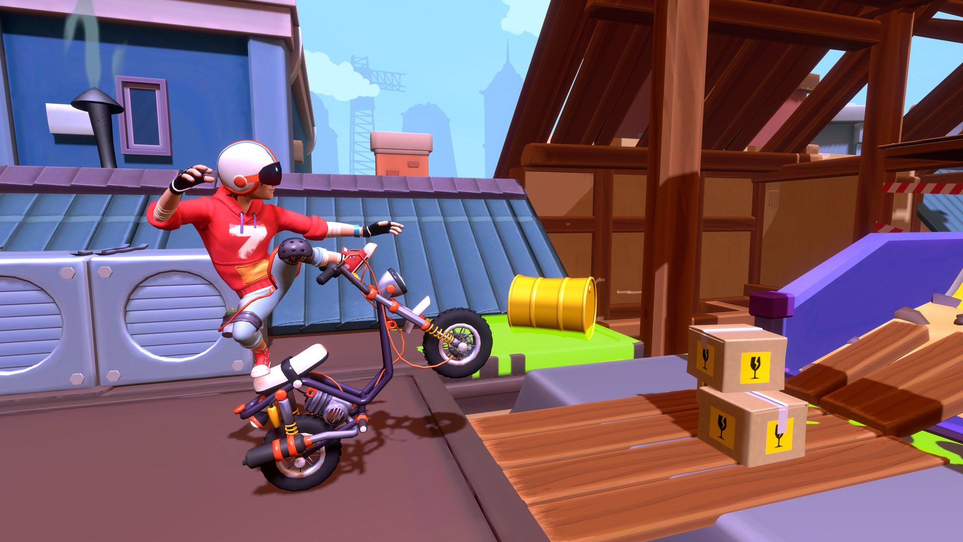 Urban Trials Tricky Deluxe puts some choice in your freestyle biking ...