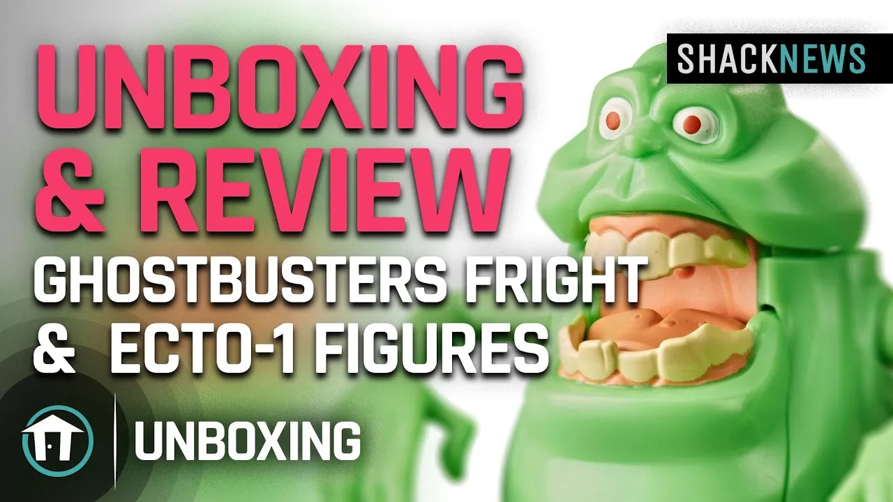 Unboxing and Review: Ghostbusters Fright Features and Ecto-1 Figures ...