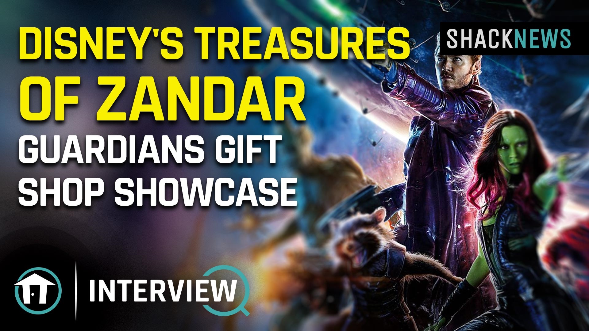Tour Disney's Treasures of Zandar gift shop featuring cool Guardians ...