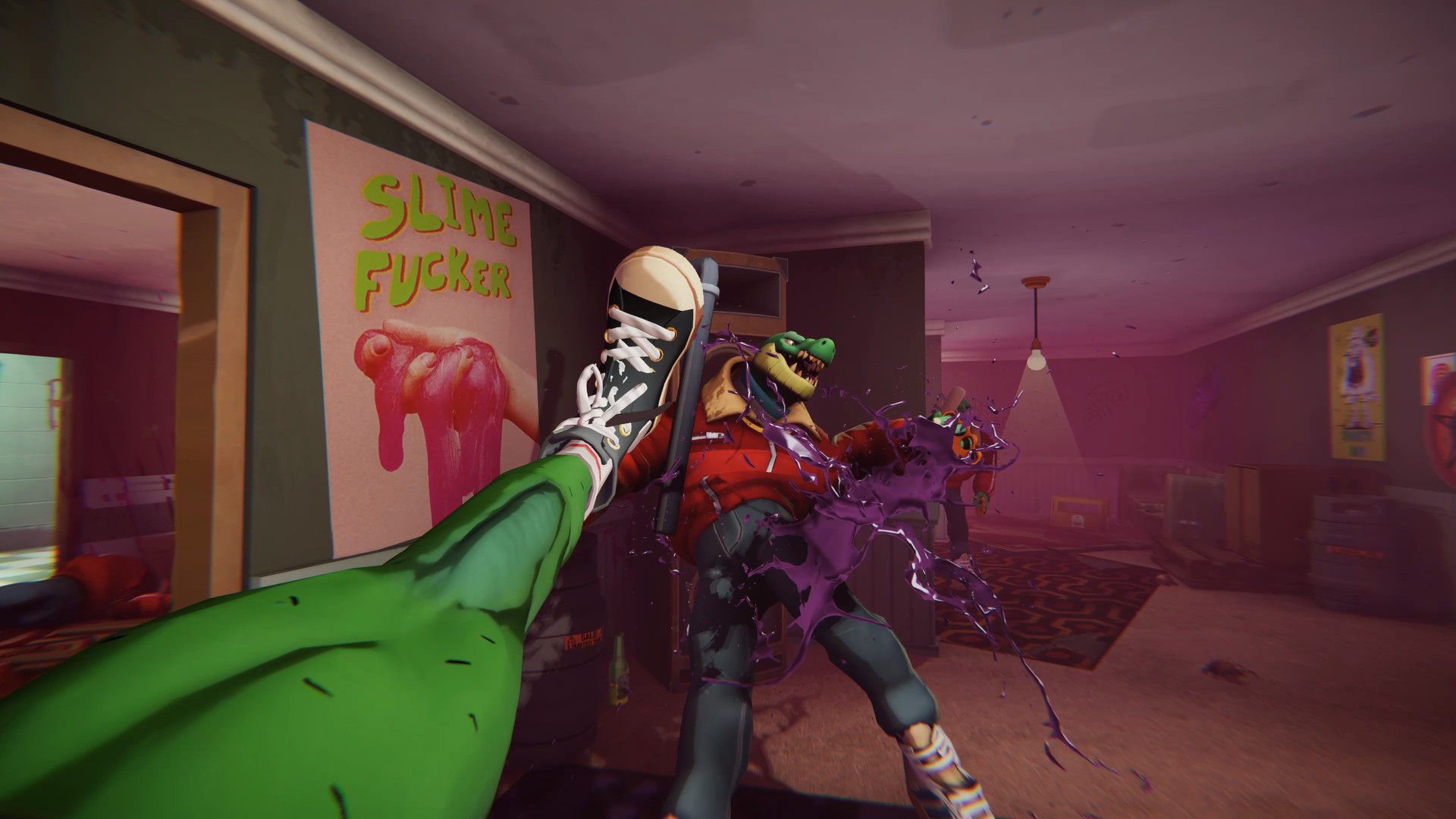 Anger Foot is a delightfully chaotic foot-person-shooter | Shacknews