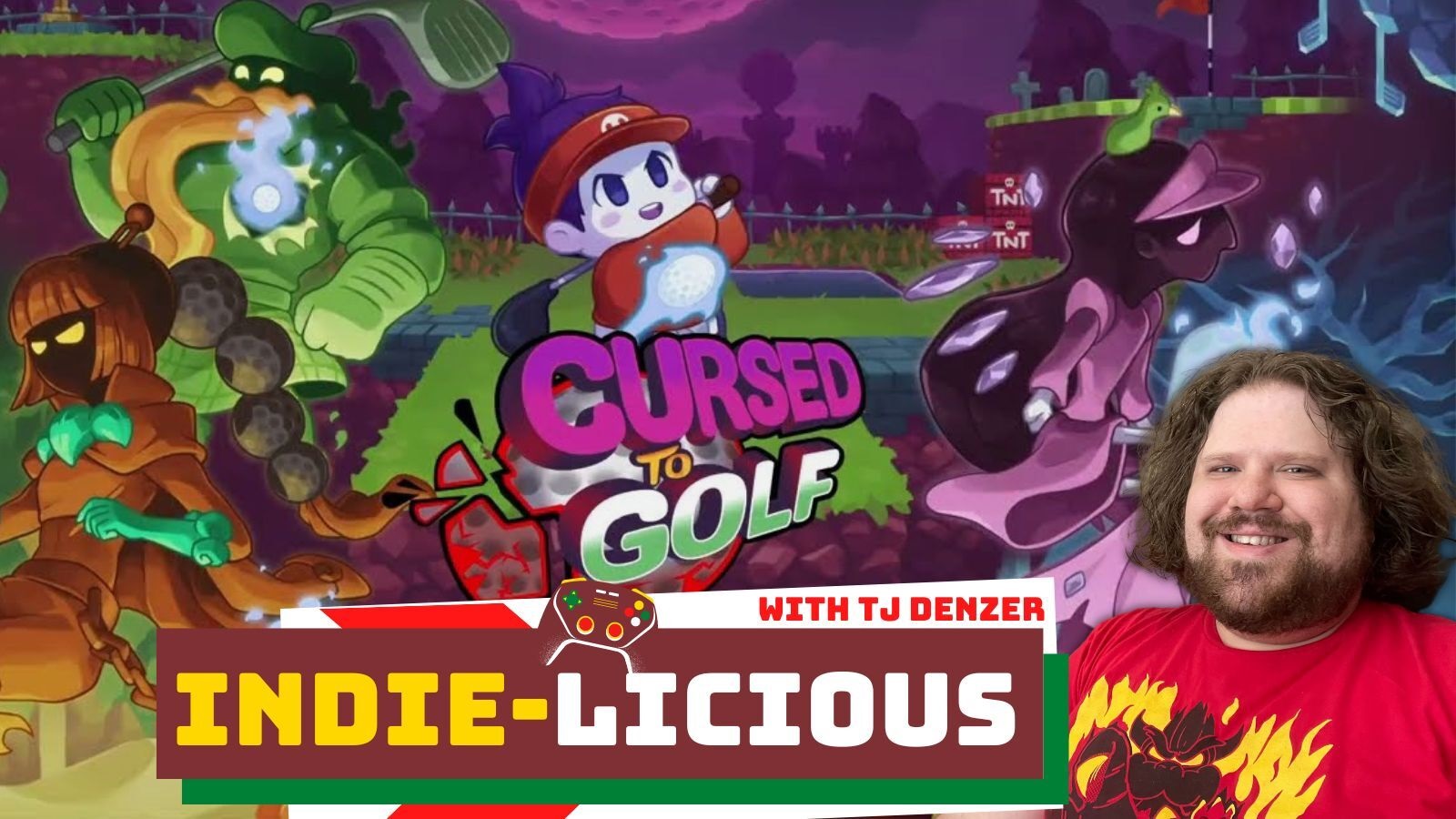 ShackStream: Cursed to Golf challenges Indie-licious to the spookiest ...