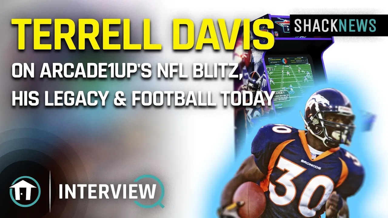 NFL Hall of Famer Terrell Davis on Arcade1Up's NFL Blitz, his legacy ...