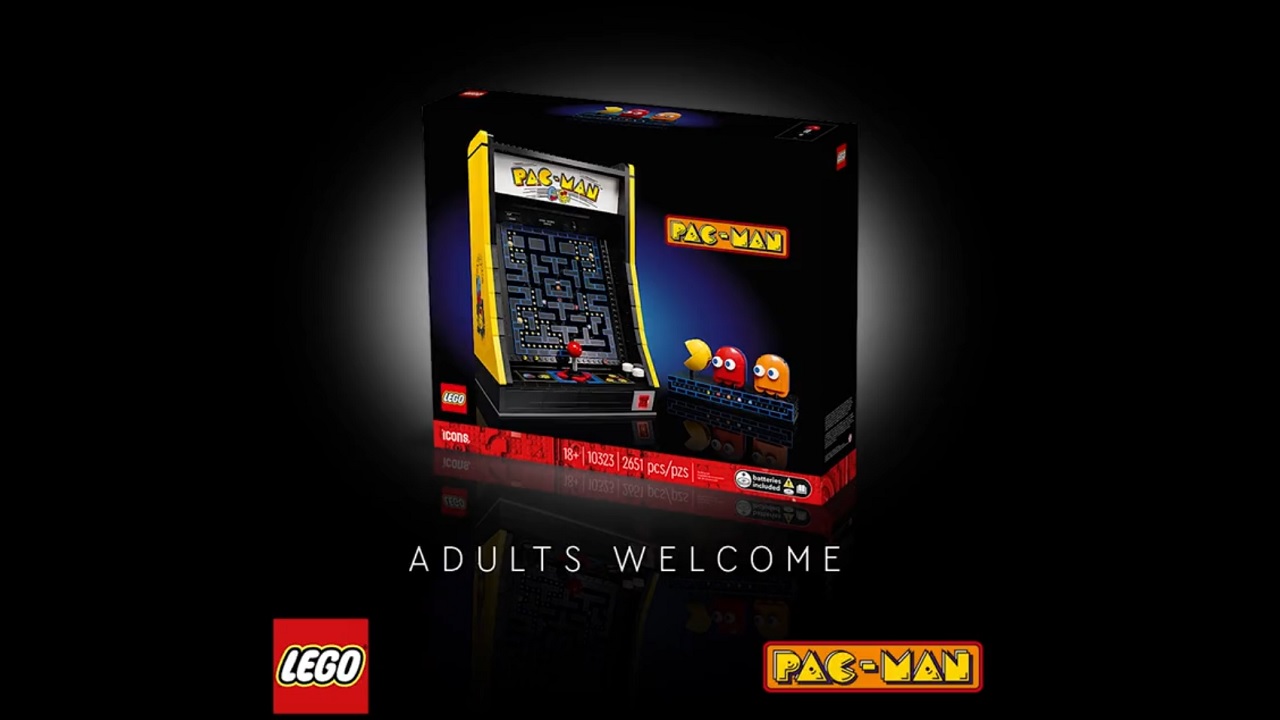 LEGO & Bandai Namco partner for Pac-Man Arcade replica set | Shacknews