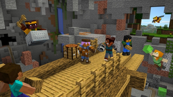 Minecraft shares Skyrim's release date | Shacknews