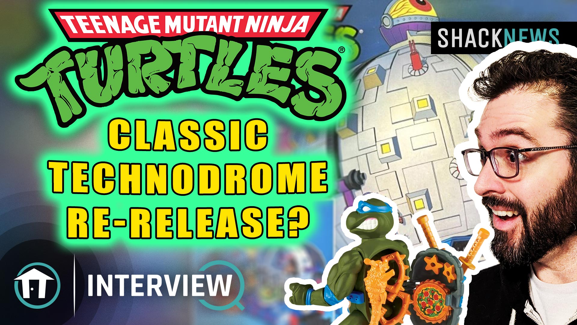 Playmates Toys teases classic Technodrome re-release & future of TMNT ...