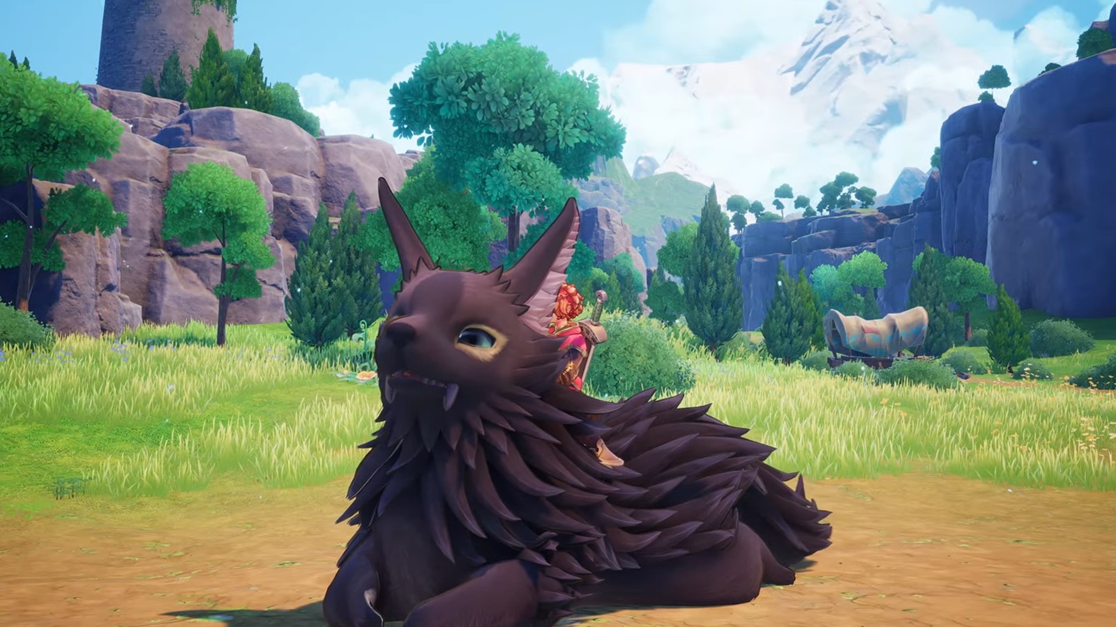 Pangolin dog pals & adventure await us in Visions of Mana this Summer ...