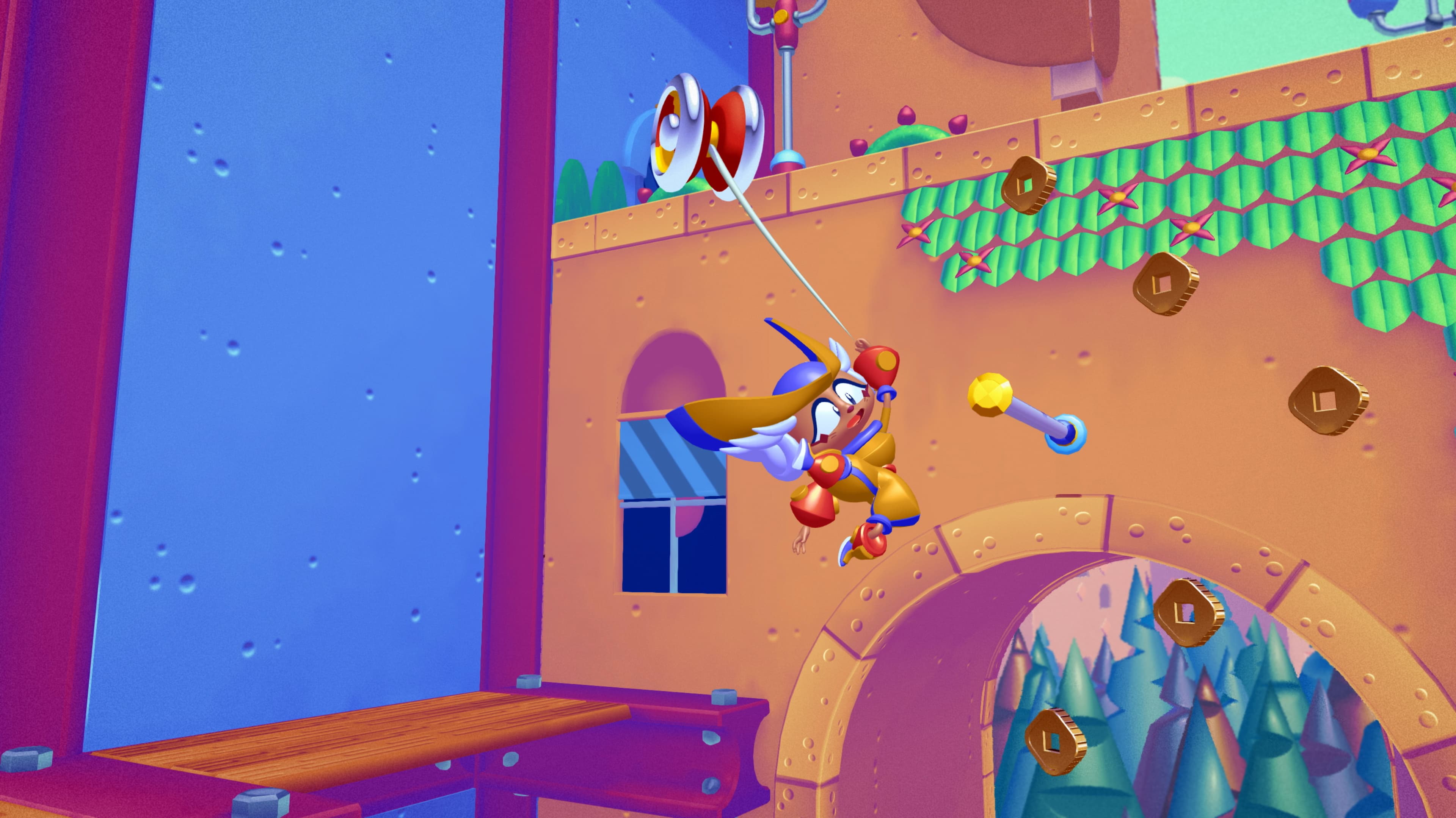 Penny's Big Breakaway is a colorful throwback platformer with yo-yos ...