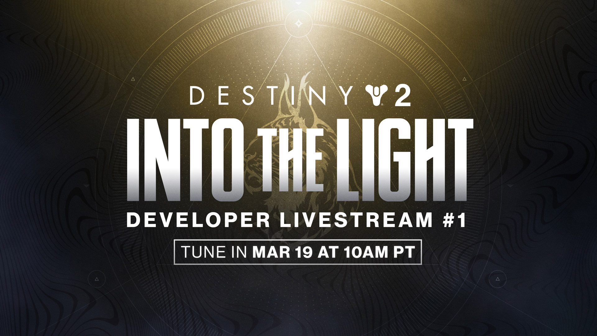 Watch the Destiny 2: Into the Light developer livestream #1 here ... Watch the Destiny 2: Into the Light developer livestream #1 here ...
