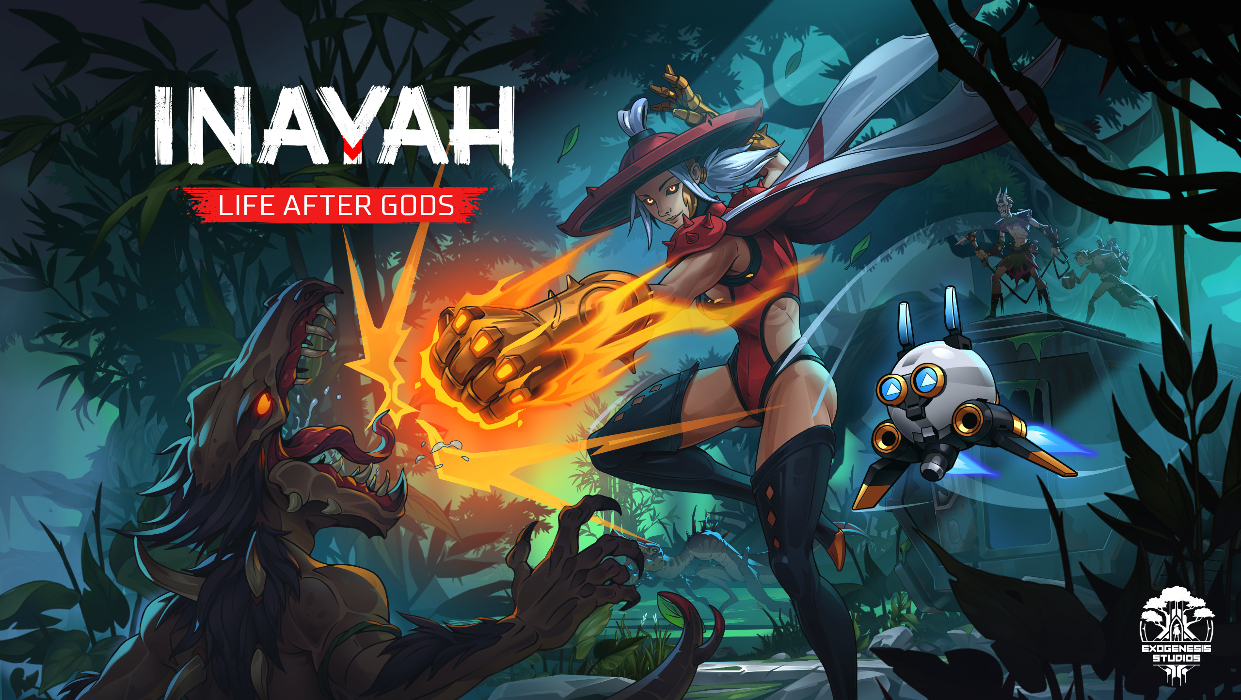 INAYAH - Life After Gods is a hand-animated 2D action-platformer by ExoGenesis Studios | Shacknews
