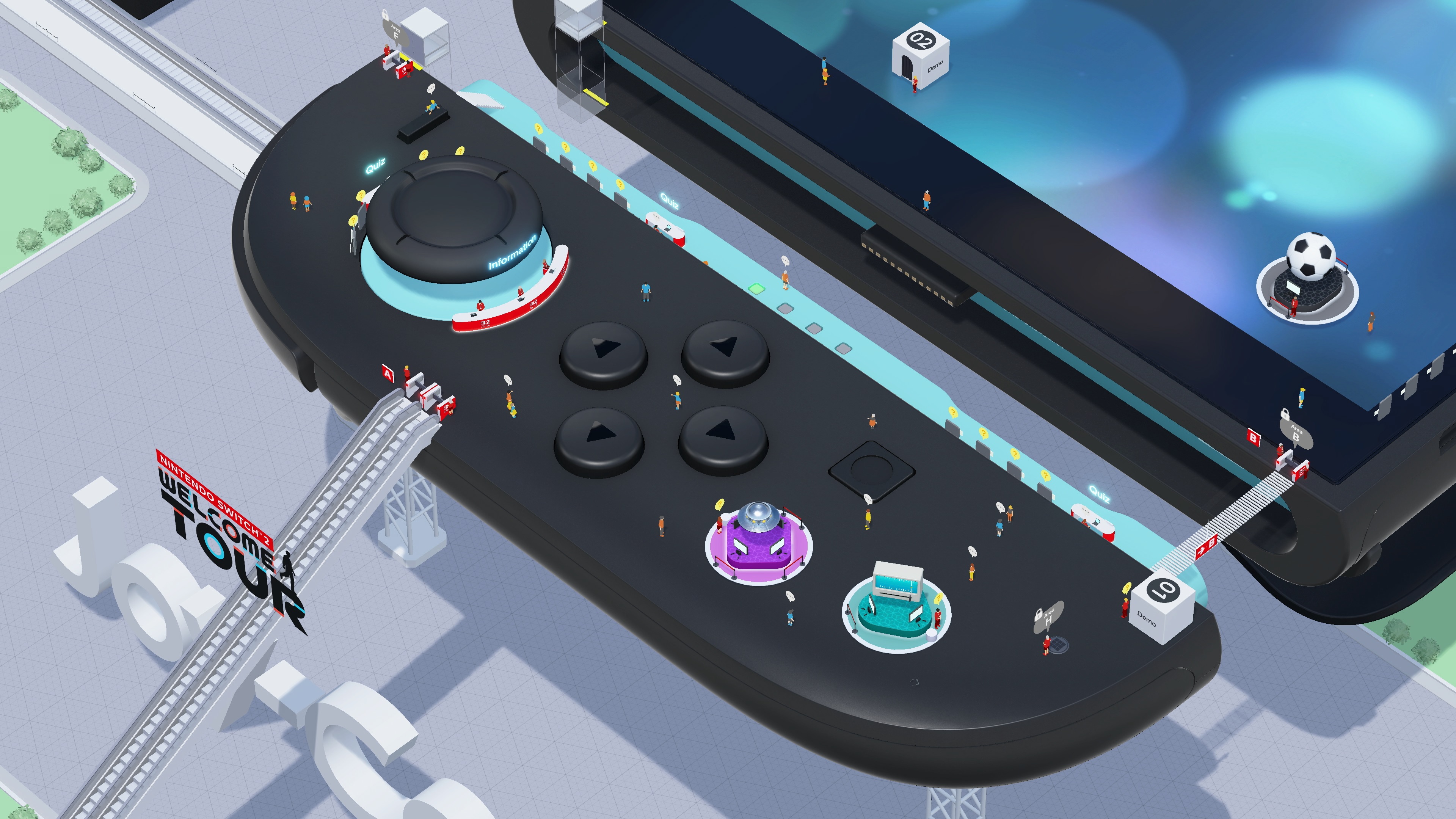 Nintendo Switch 2 Welcome Tour is a tutorial game for the new console ...