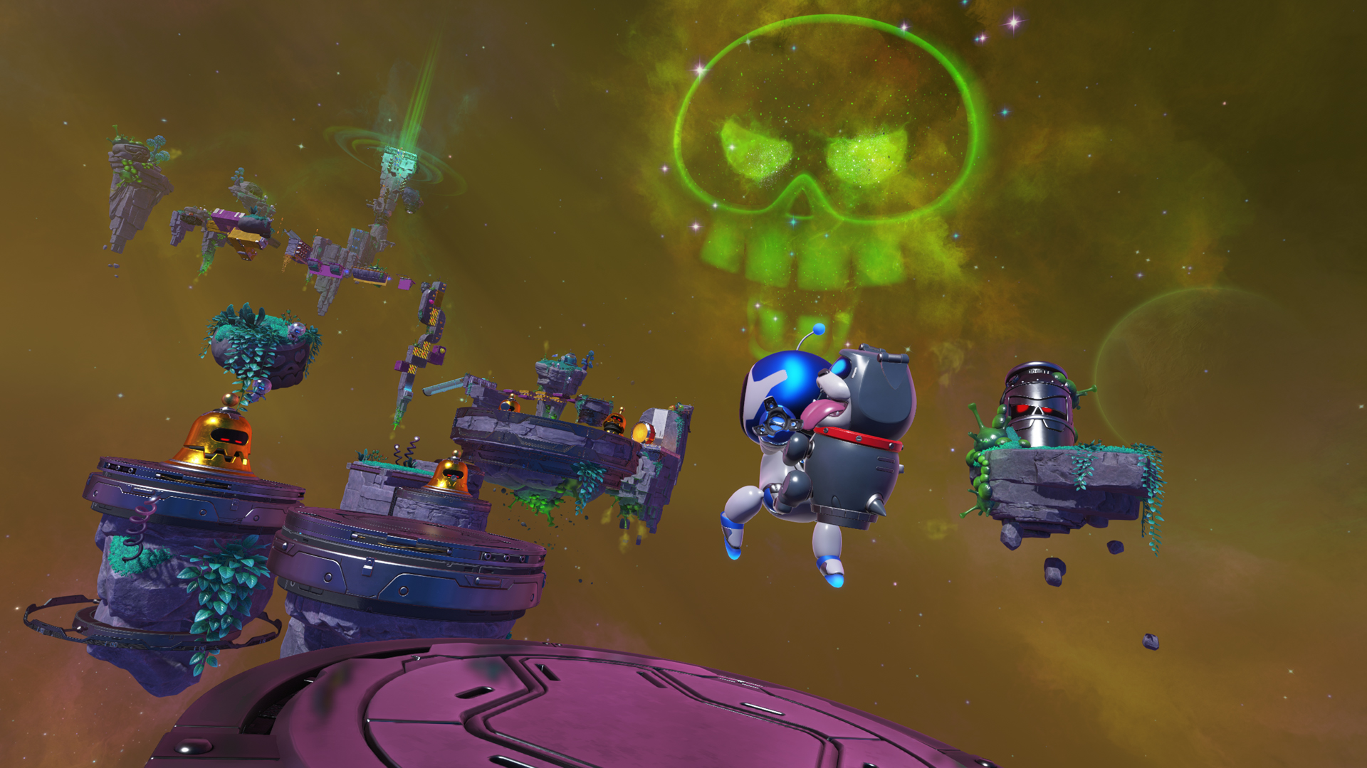 Astro Bot will test players with the Vicious Void Galaxy in July ...