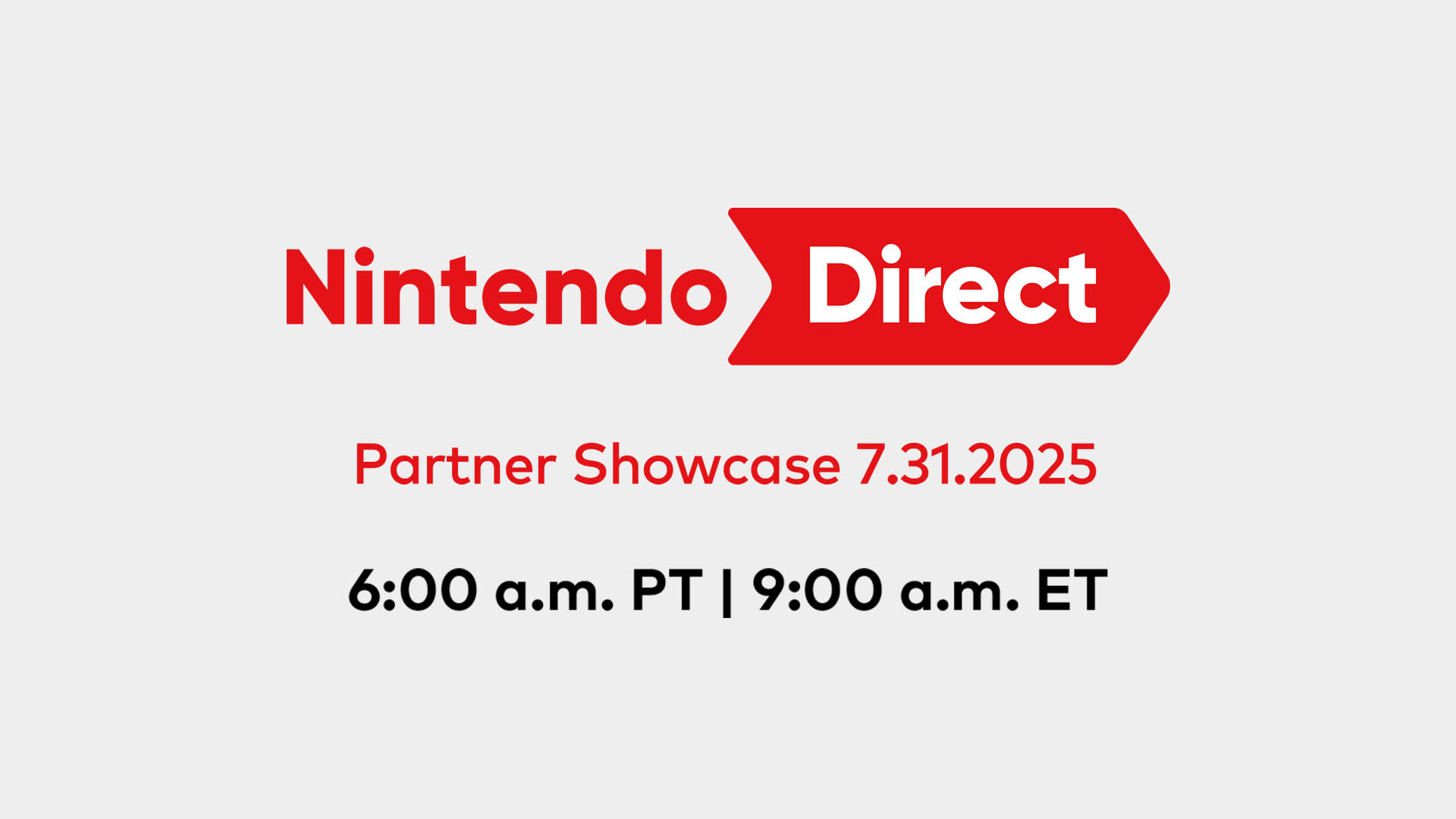 Nintendo Direct Partner Showcase announced for tomorrow | Shacknews