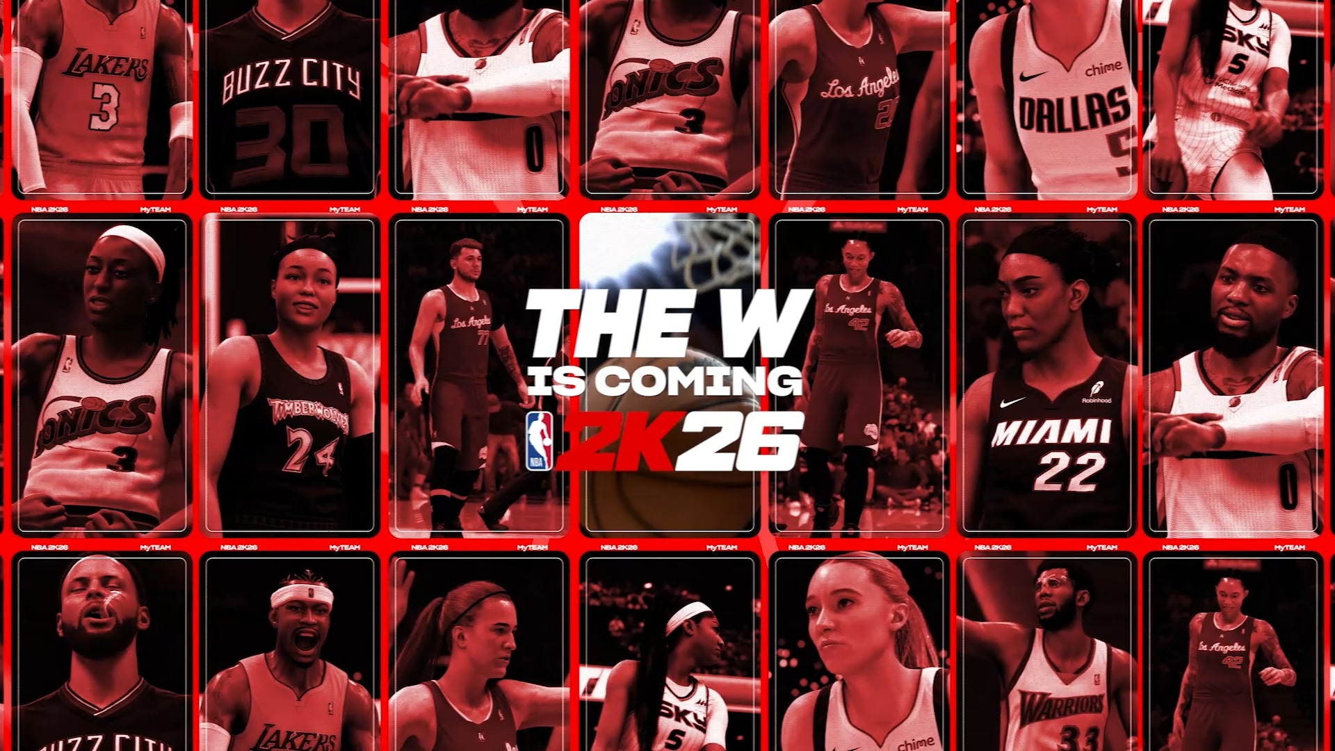NBA 2K26 will unite NBA and WNBA players on the court in MyTeam | Shacknews