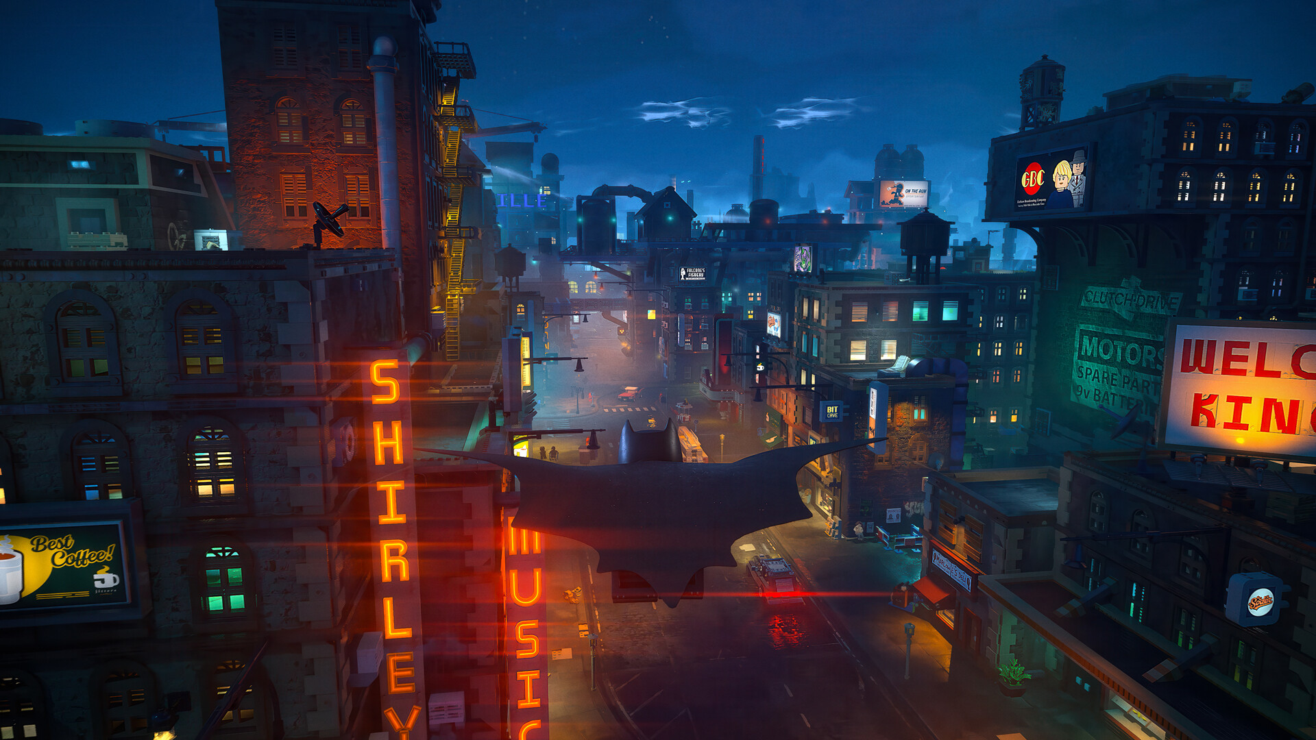 LEGO Batman: Legacy of the Dark Knight interactive map via Shackmaps ...