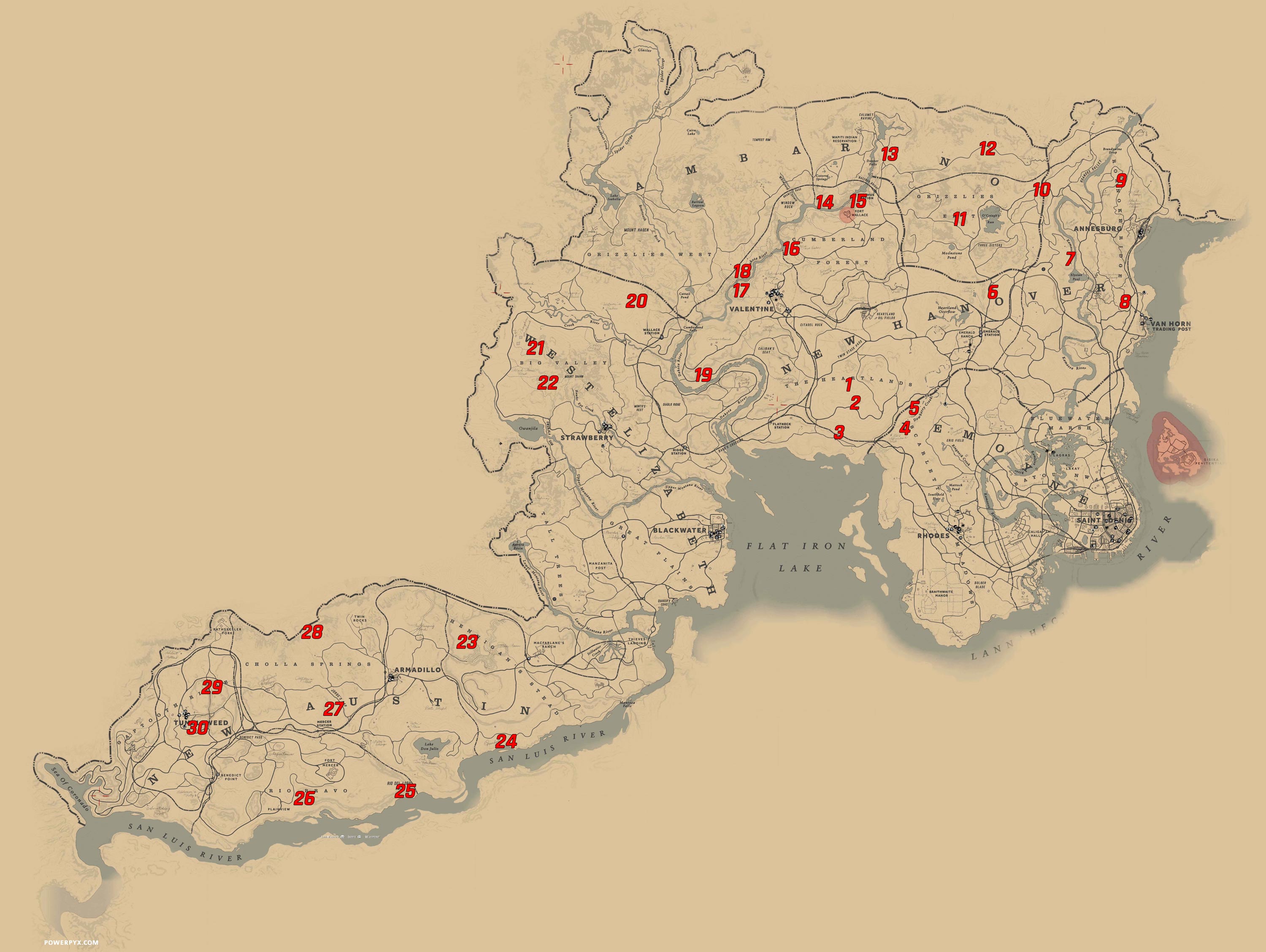 All Dinosaur Bone Locations In Red Dead Redemption 2 Shacknews All Dinosaur Bone Locations In Red Dead Redemption 2 Shacknews