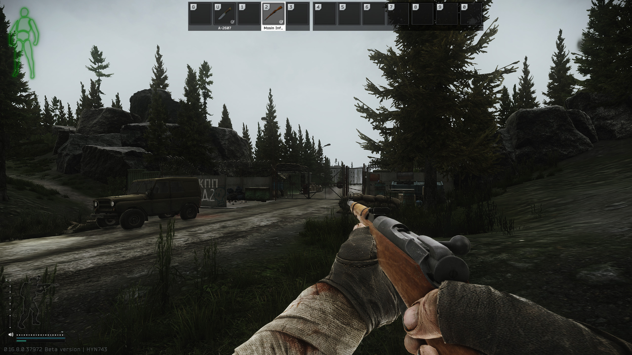 Military Base Cp Exit Tarkov